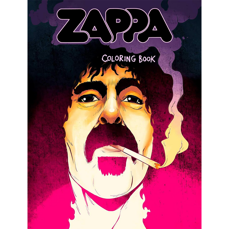 Frank Zappa Coloring Book by Fantoons - Frank Zappa Official Store