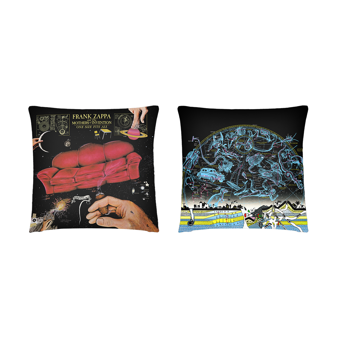 One Size Fits All Pillow - Frank Zappa Official Store