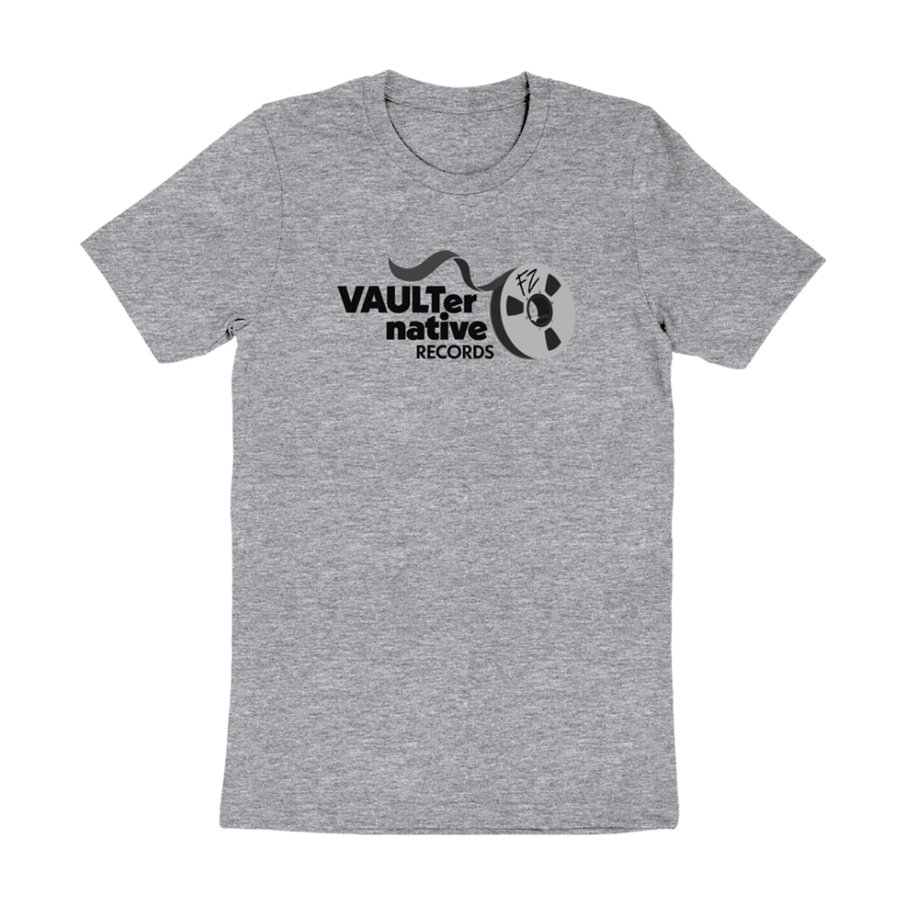 Vaulternative Records Grey Tee - Frank Zappa Official Store