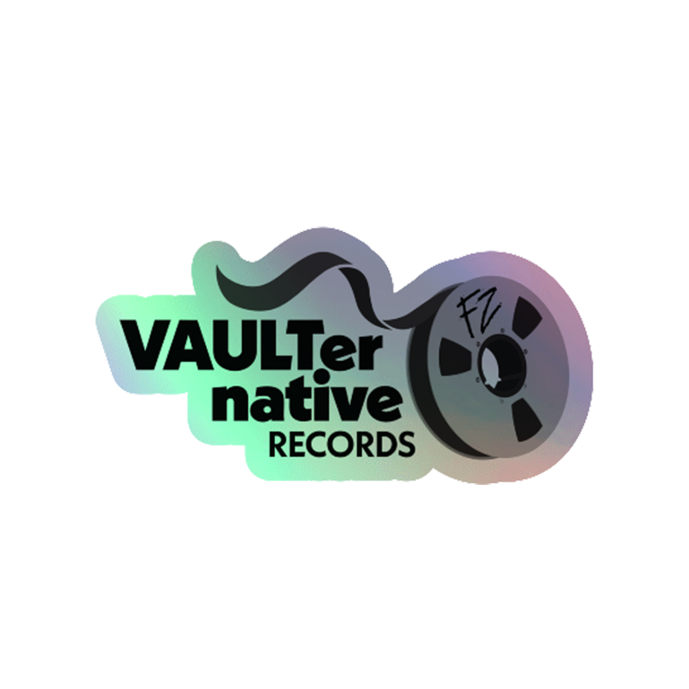 Vaulternative Records Holographic Sticker - Frank Zappa Official Store