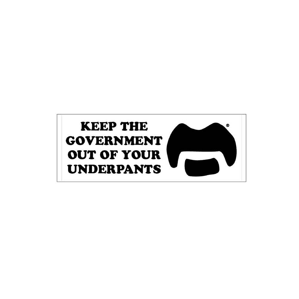 Keep The Government Bumper Sticker - Frank Zappa Official Store