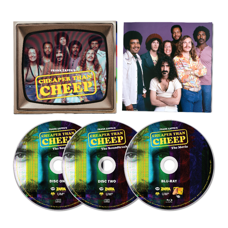 Cheaper Than Cheep (2CD + Blu-Ray) - Frank Zappa Official Store