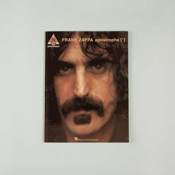 Apostrophe (‘) Guitar Recorded Versions TAB Book - Frank Zappa Official ...