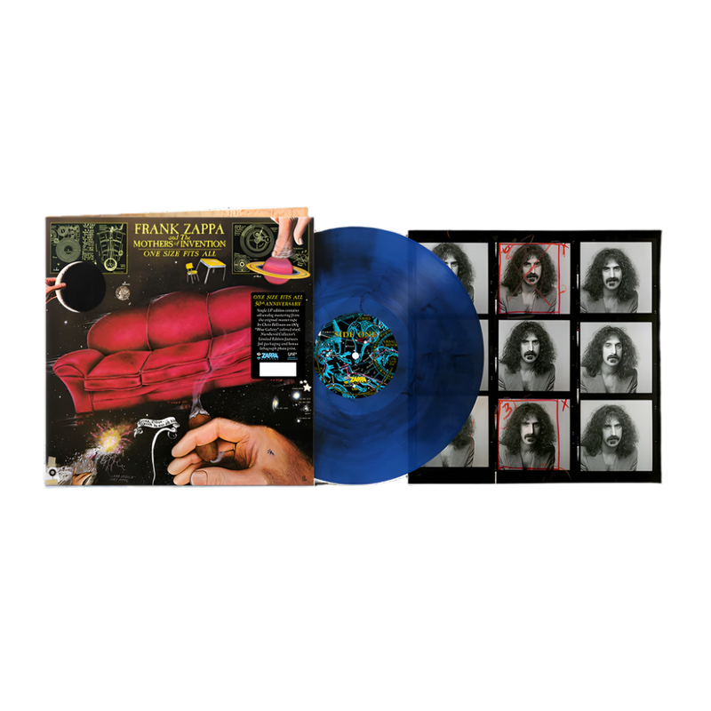 Frank Zappa - One Size Fits All Limited Edition "Blue Galaxy" (LP) - Frank Zappa Official Store