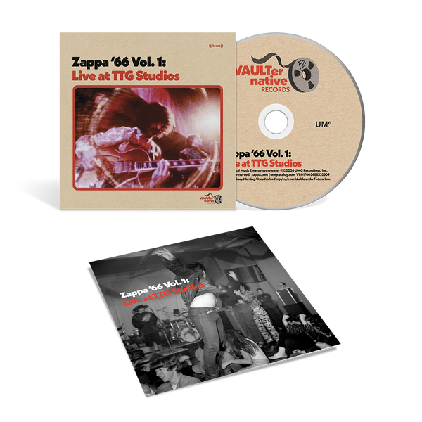 Zappa '66 Vol. 1: Live At TTG Studios CD - Frank Zappa Official Store
